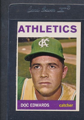 1964 Topps #174 Doc Edwards Athletics EX *7400 | eBay