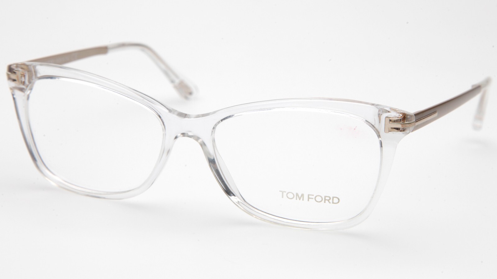 NEW TOM FORD TF5353 026 Clear Eyeglasses Frame 54-15-140mm B38mm Italy ...