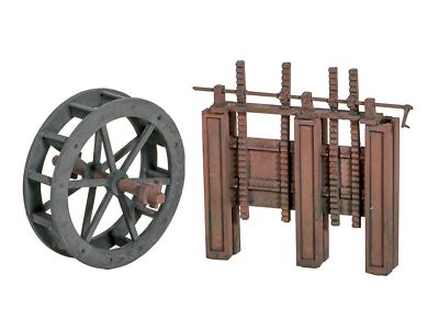 Water Wheel and Sluice Gate - OO/HO Building – Wills SS84 | eBay