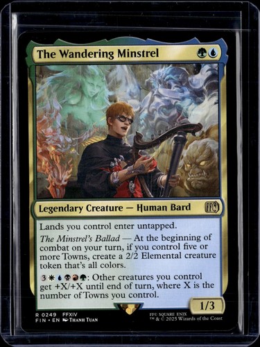 The Wandering Minstrel - 249 - FIN - NM - MTG Magic the Gathering | eBay