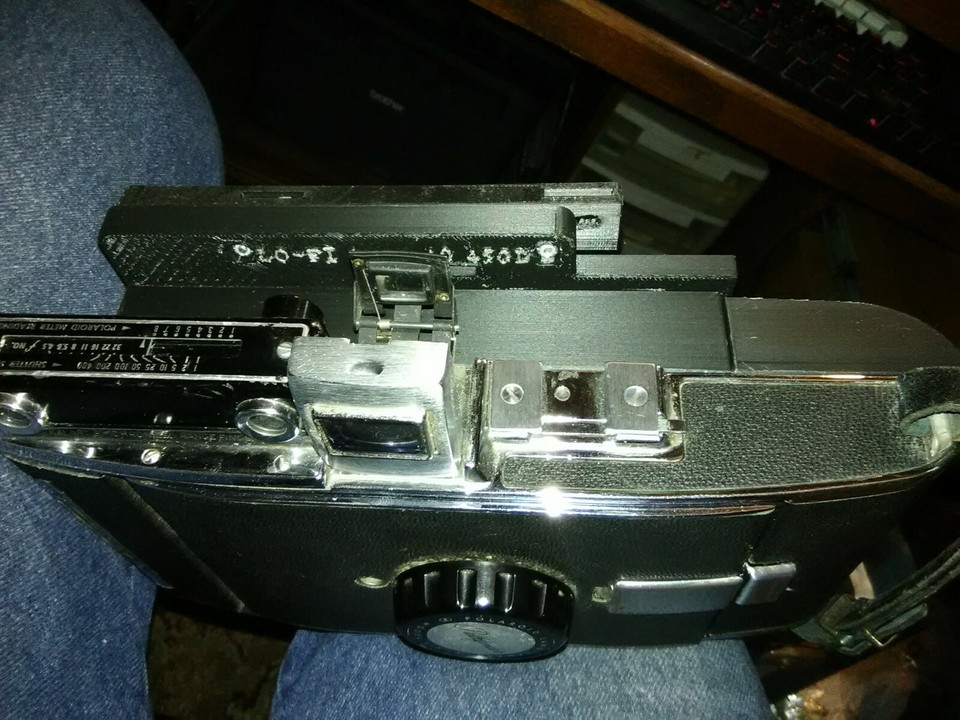 REVERSIBLE Polaroid 110,110a,110b, and 120 Graflock 4x5 conversion ...