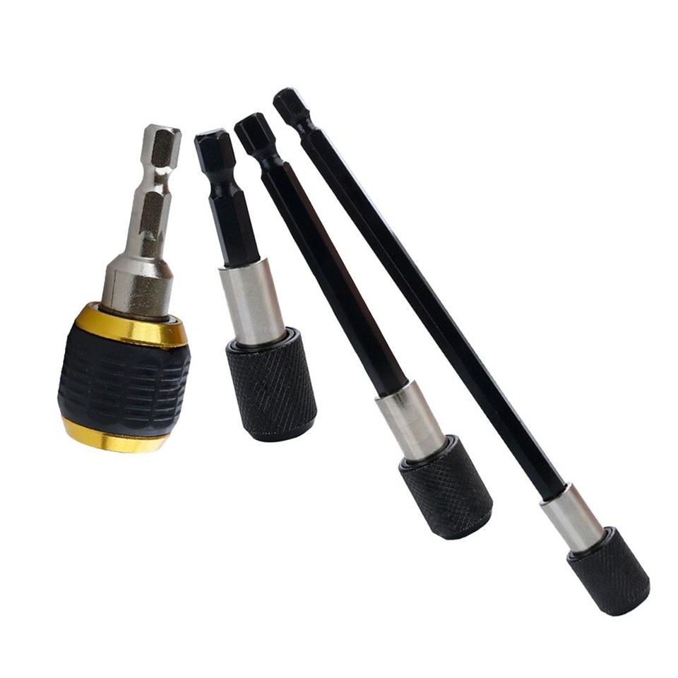 Quick Release Hexagonal Adapter Bit Extension Rod with Self Locking ...