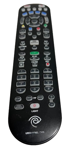 Time Warner UR5U-8780L-TWK Black Wireless Infrared Universal Remote ...