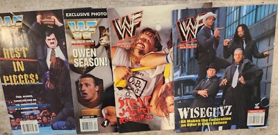 WWF MAGAZINE 1997-2000 LOT OF 4 WWE AUSTIN UNDERTAKER MANKIND D-X | eBay