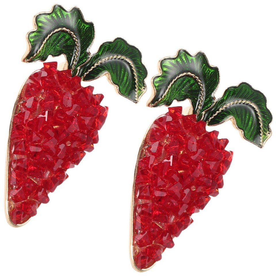 2 Pcs and Vegetable Brooch Crystal Brooches for Clothes | eBay Australia