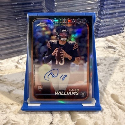 Caleb Williams - 2024 Topps Chrome Rookie Autographs #RA-CWI Refractor ...