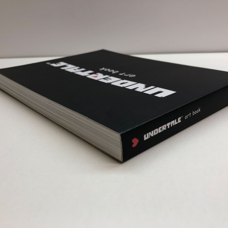 Undertale Art Book Official Softcover Lore Guide Toby Fox 228 Pages ...