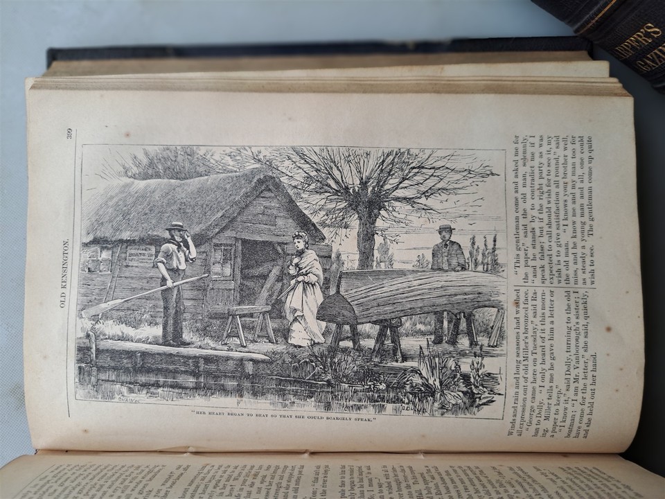 Harpers Monthly Magazine TWO Bound Volumes December 1872 to November ...