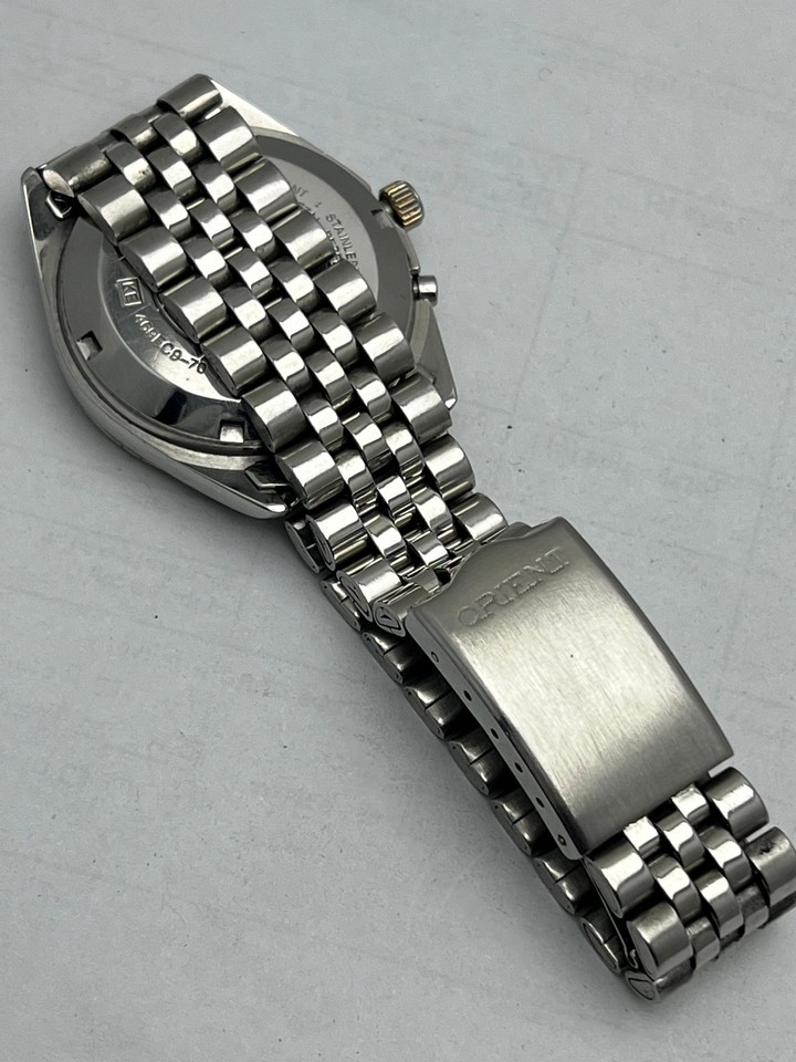 Vintage Orient Tri Star 21 Jewels Flutted Bezel Automatic Vintage Men's ...