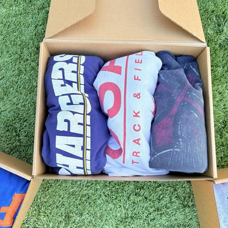 Retro Vintage Mystery T-Shirt Bundle (3-PACK) 80s 90s 00s Thrifted Tees ...