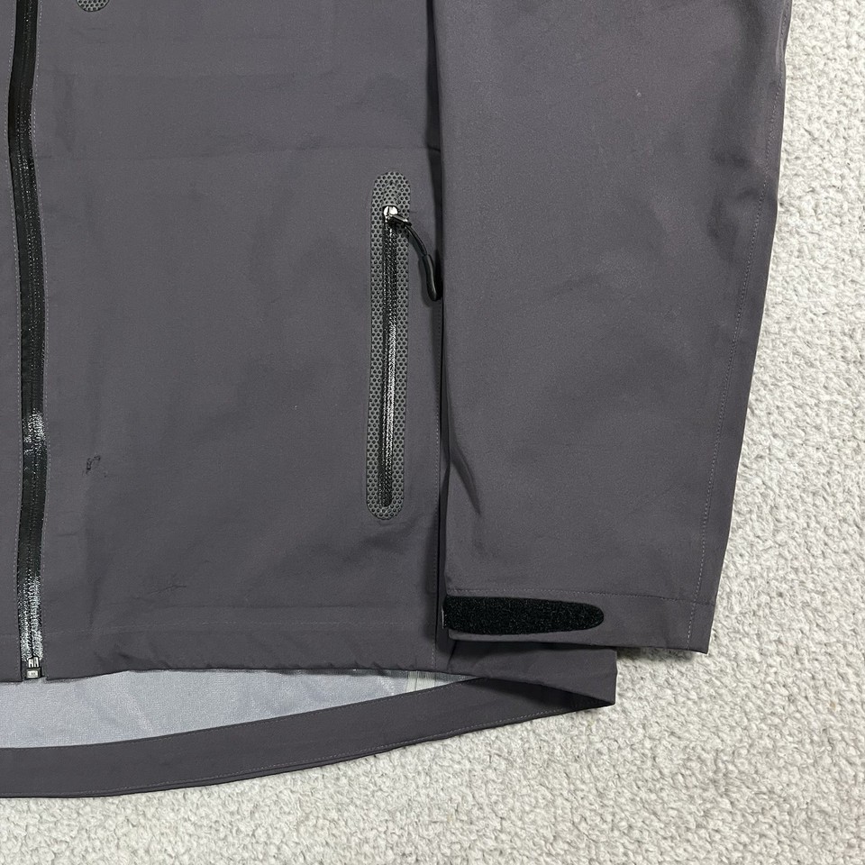 Iliac Jacket Mens XL Gray Full Zip Golf Windbreaker PGA Golf Bert La ...
