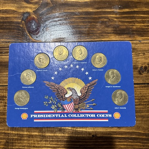 Shell Presidential Collector Coins Set, 8 coins, 1992 | eBay