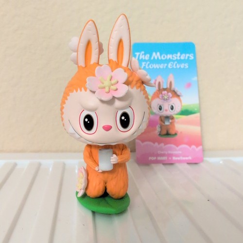 HOW2WORK The Monsters Labubu The Flower Elves Cherry Blossom Mini ...