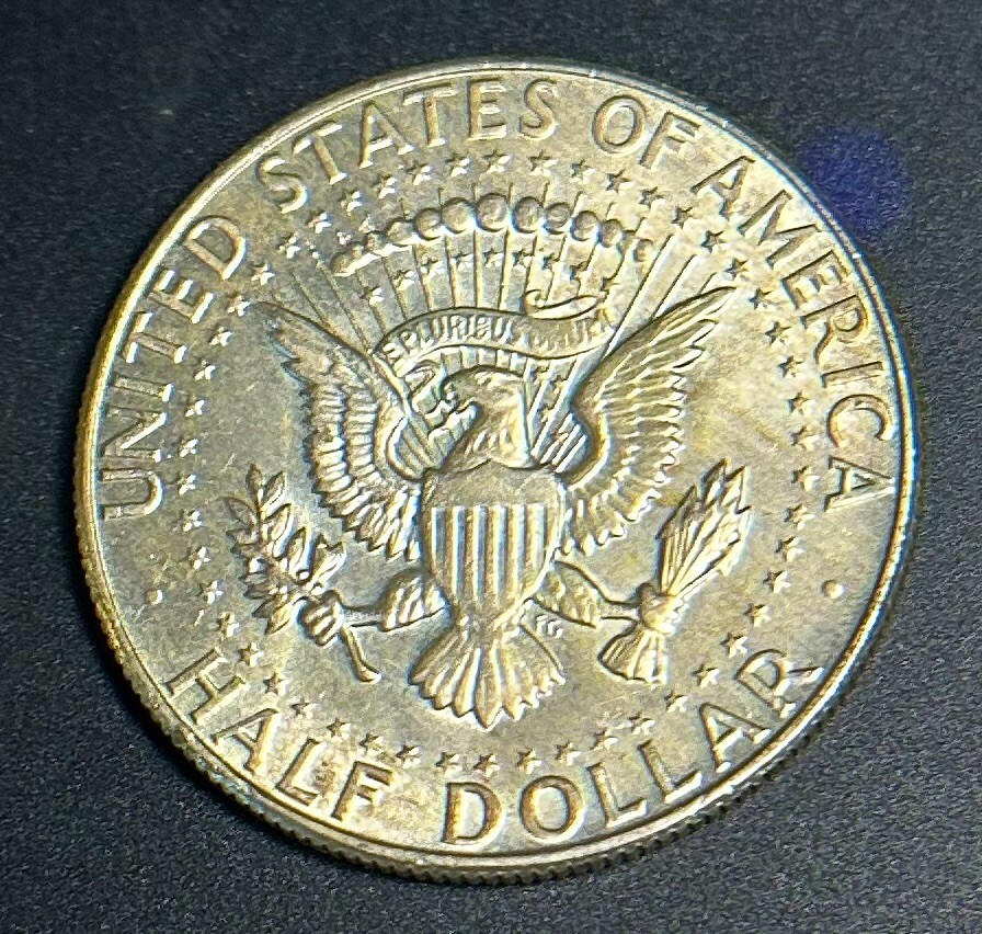 Rare 1967 Kennedy Half Dollar - 50C Coin - U.S. MINT - JFK - .50 Cent ...