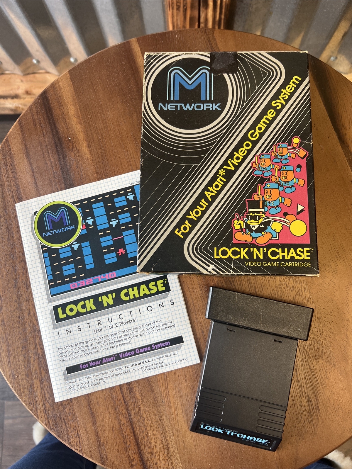 Lock 'N' Chase Telegames (Atari 2600, 1982) In Original Box With Instructions | eBay