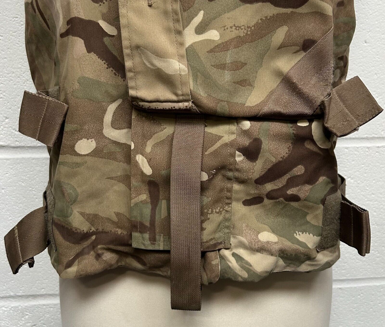 British Military MTP Camouflage CBA Body Armour Cover Flak Jacket Vest ...