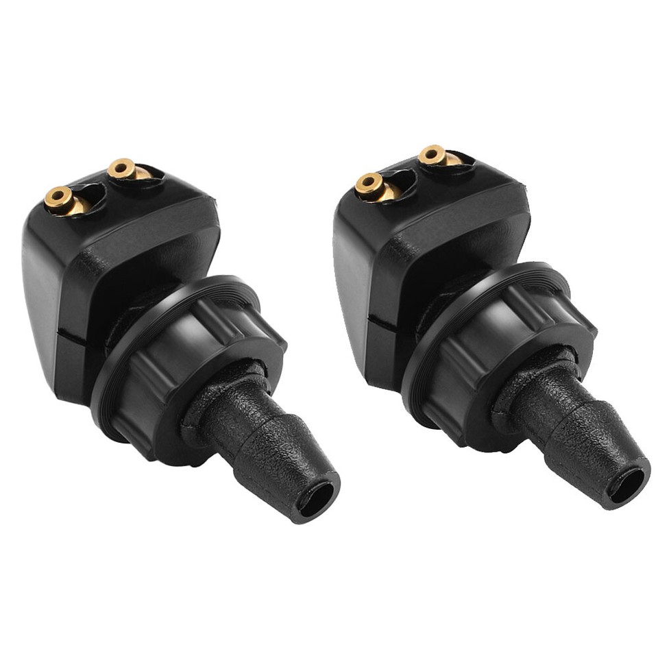 Universal Dual Holes Windshield Washer Nozzle Wiper Water Spray Jets ...