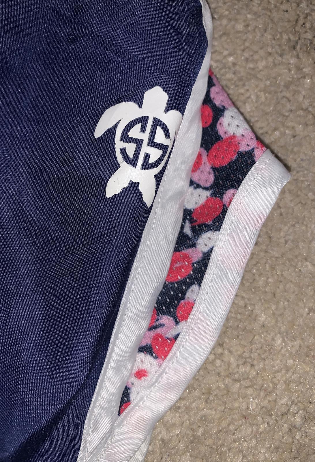 Simply Southern Floral Track Shorts Drawstring Size A… - Gem