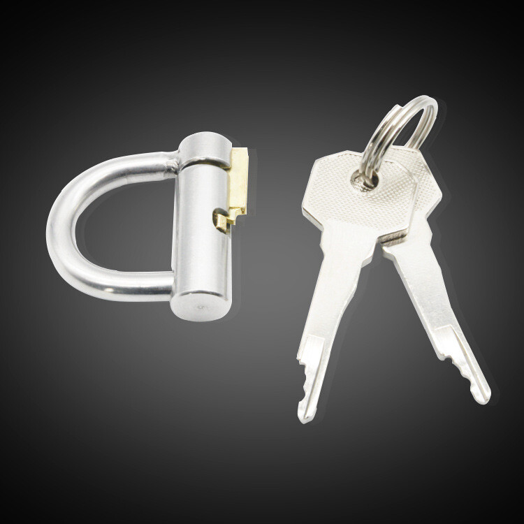 D-Ring PA Lock Male Chastity Restraint Prince Albert Heavy Gauge Body ...