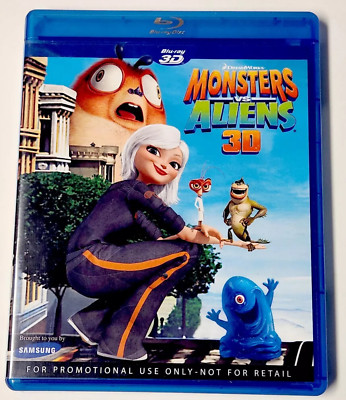 Monsters vs. Aliens 3D Blu-ray 2009 97360716245 | eBay