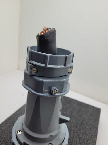 Mennekes ME460P9W Male Power Plug 4-Connector 4W 250V 60A ME460C9W ...