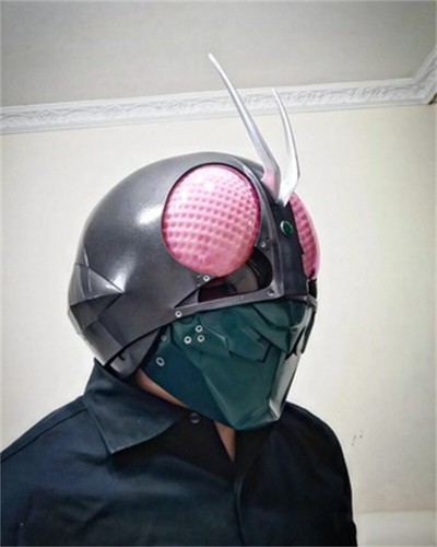 Kamen Rider Wizard 1:1 Wearable LED Eyes Resin Mask Cosplay Helmet ...