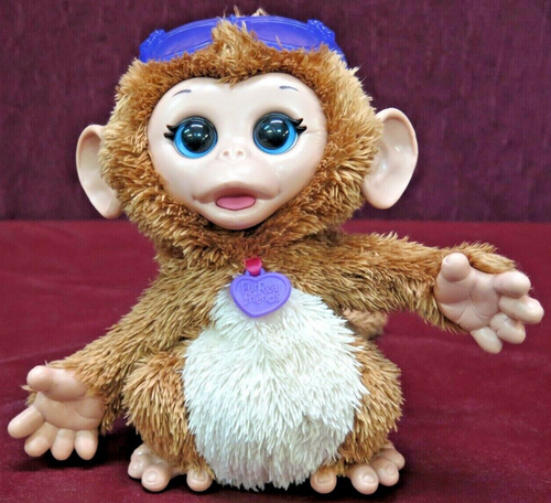 2013 Hasbro FurReal Friends Baby Cuddles My Giggling Monkey | eBay