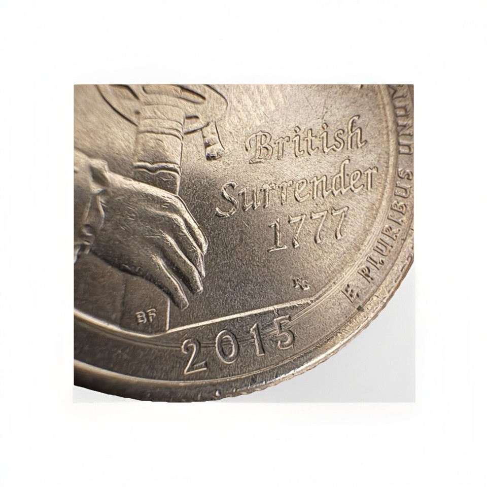 2015 Saratoga D Quarter British Surrender 1777 Extremely Rare Error ...