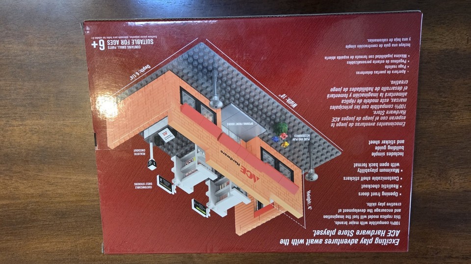 ACE Hardware Store Toy Brick Set 215+ Nova Brix Block Building Set 6 ...