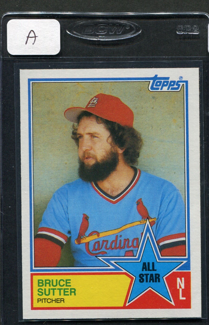 1983 Topps Bruce Sutter AS #407 Cardinals Nm/mt (A) | eBay