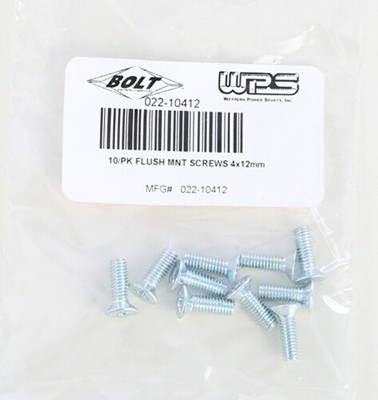 Bolt M412FHS-STL Flush Mount Phillips Screws M4 x 0.7 x 12 | eBay