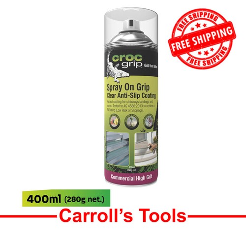 Croc Grip Spray On Clear Anti-Slip Coating | eBay Australia