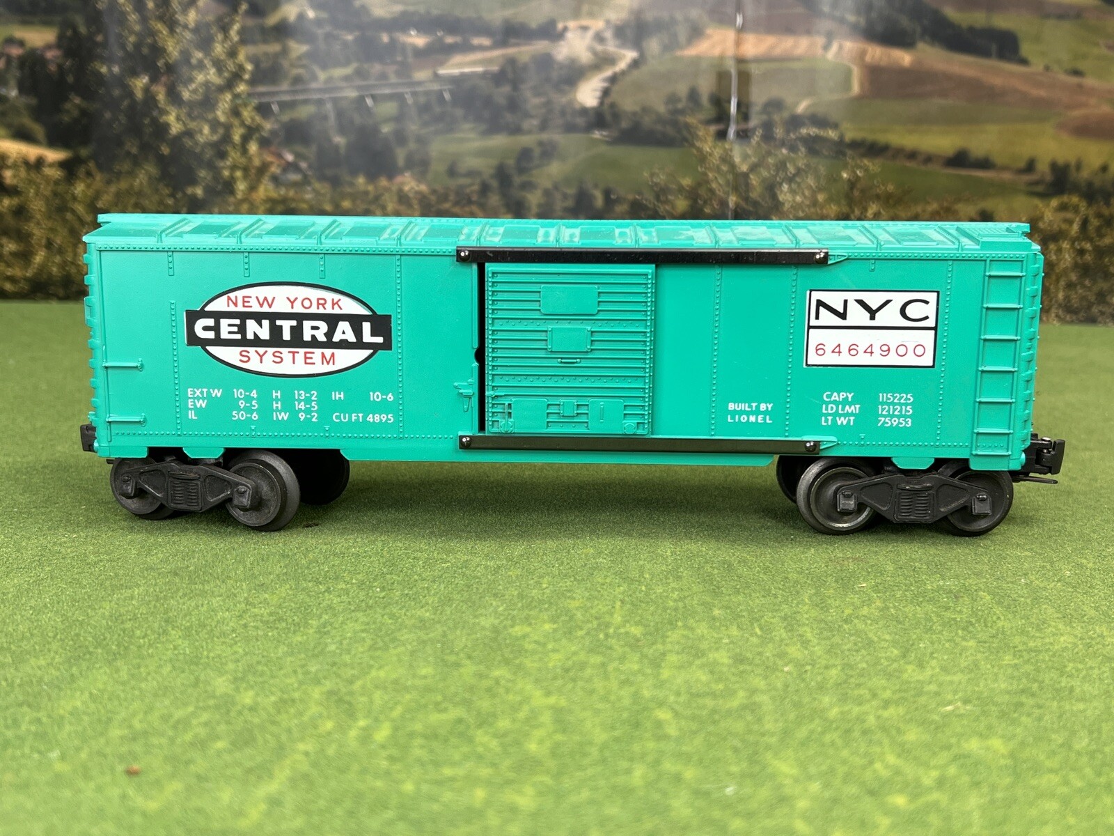 LIONEL 6464-900 VINTAGE O NEW YORK CENTRAL PACEMAKER BOXCAR- TYPE IV C7 ...