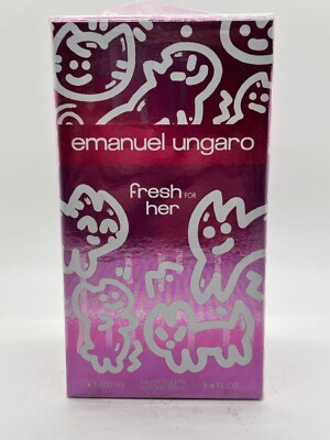 Emanuel Ungaro Fresh for Fer Eau De Toilette 3.4 Fl. Oz. | eBay