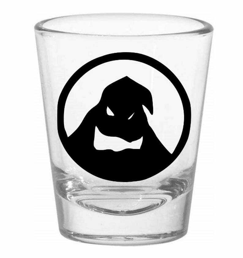 Oogy Boogy Nightmare Before Christmas Shot Glass Horror Alcohol | eBay