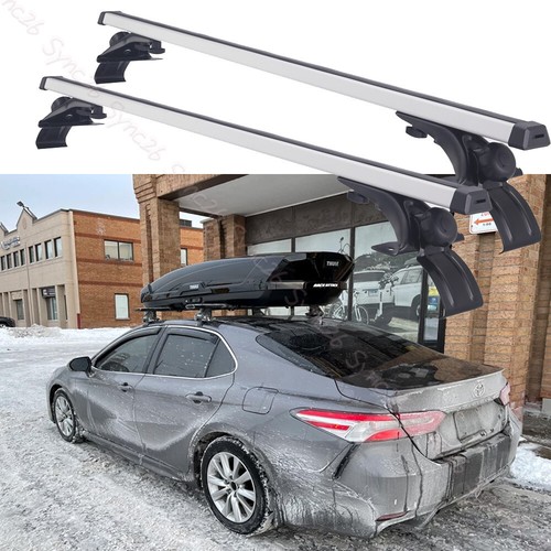 48" Car Top Roof Rack Cross Bar Cargo Luggage Carrier For Toyota Camry ...