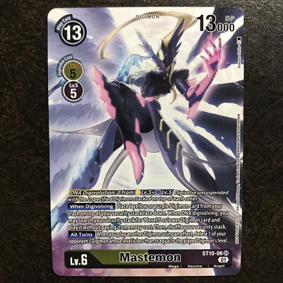Digimon TCG Mastemon ST10-06 NM | eBay