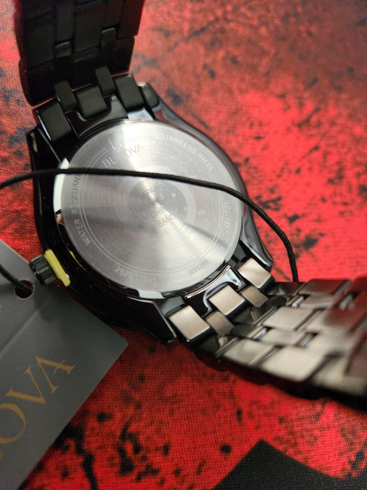 BULOVA 98B289 MENS CLASSIC DRESS BLACK / BLACK DIAL DATE 41 MM WATCH ...