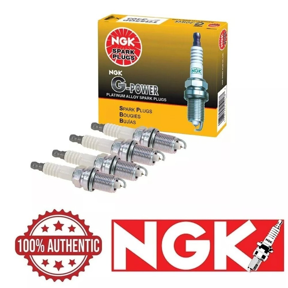 Genuine NGK G-Power Platinum Spark Plugs LFR6CGP for Honda/ Jeep/ Dodge ...