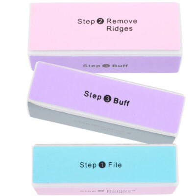 6 Pcs Nail Polishing Block Nail Buffing Files Dead Skin Cuticle Remover ...
