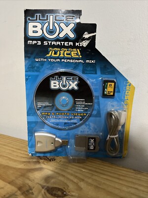 2004 Mattel Juice Box MP3 Starter Kit New in Packaging - Make Your Own ...
