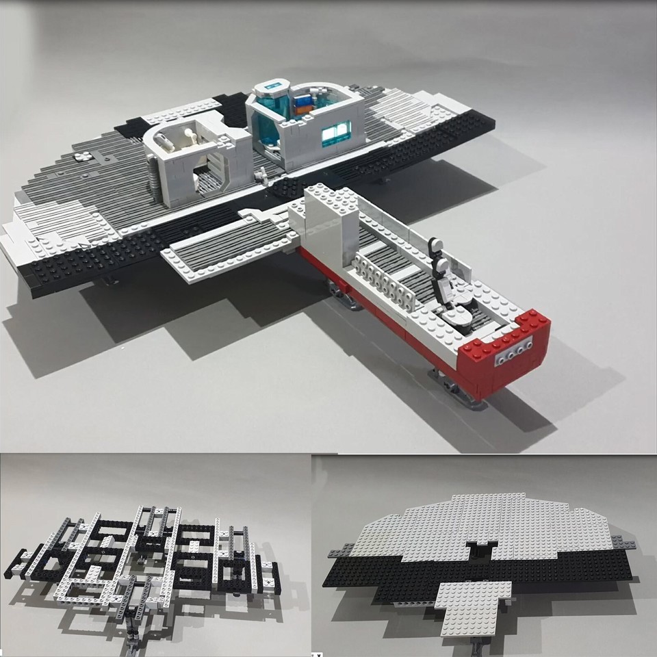 Dynamic class Freighter Ship Model 6234 Pieces from Film Building Set ...