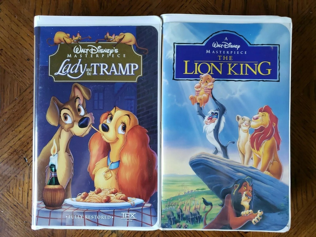 Lady And The Tramp Vhs 1998