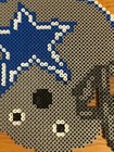 Dallas Cowboys Perler Bead Helmet Homemade Deocorate NFL Pixel art | eBay