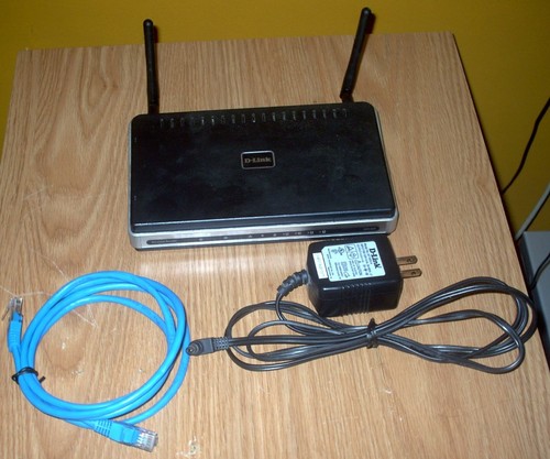 D-Link RangeBooster N DIR-625 300 Mbps 4-Port 10/100 Wireless N Router ...