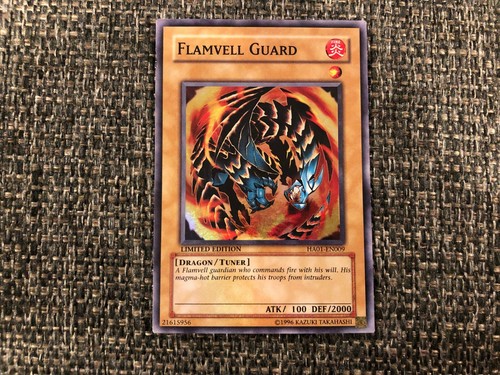 Yugioh - Flamvell Guard - HA01-EN009 - Super Rare NEAR MINT free fast ...