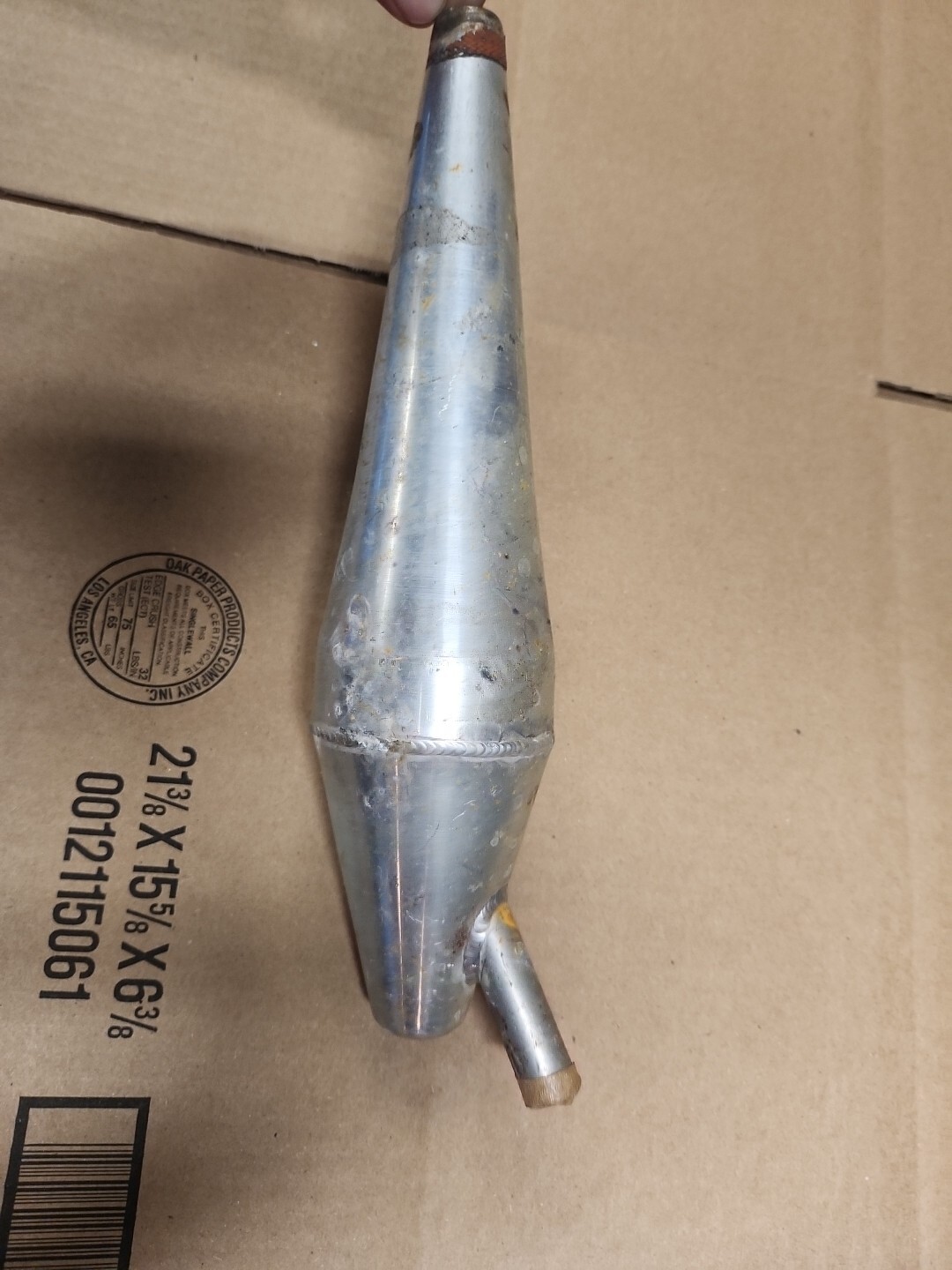 Vintage Rc 1/4 Scale Raco F1 Jackrabbit Quarter Tunned Pipe Muffler #2 ...