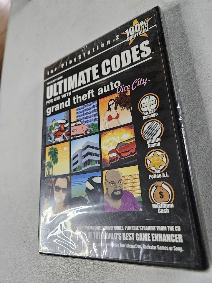 Ultimate Codes Grand Theft Auto: Vice City Sony PlayStation 2 Brand New ...