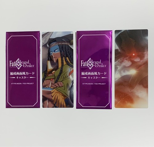 FGO Final Second Coming Exhibition Cards Charles Babbage Caster Used | eBay
