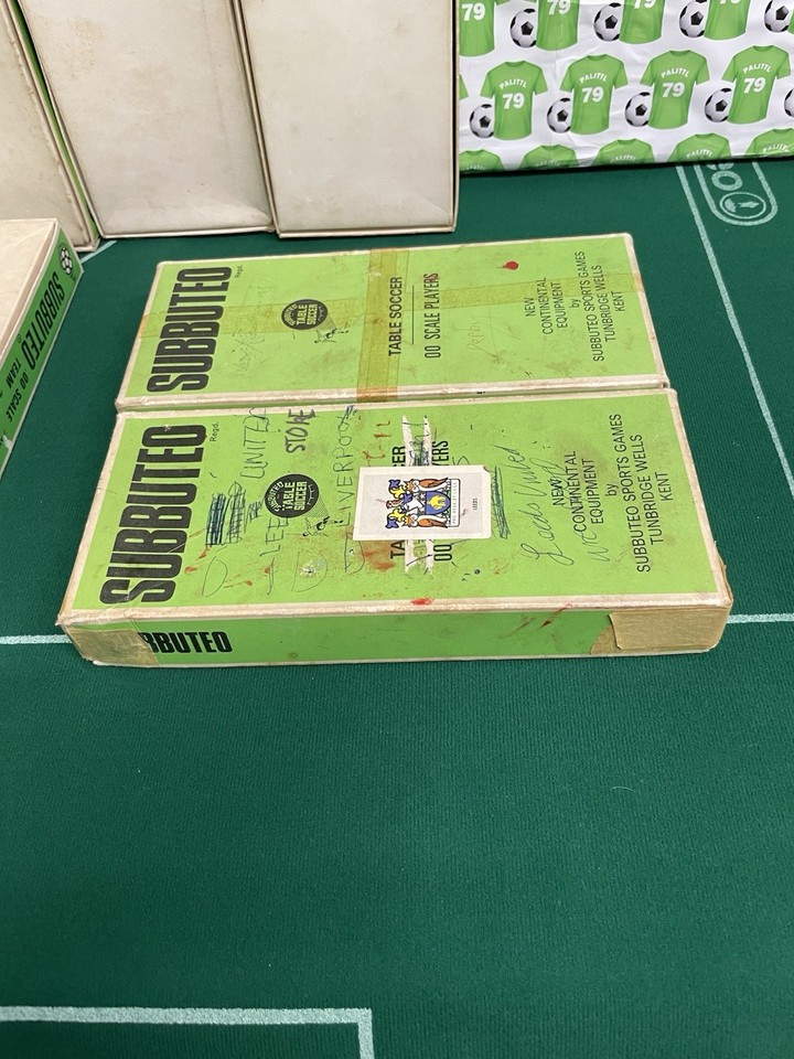 Subbuteo HW Empty Team 8X Boxes | eBay UK